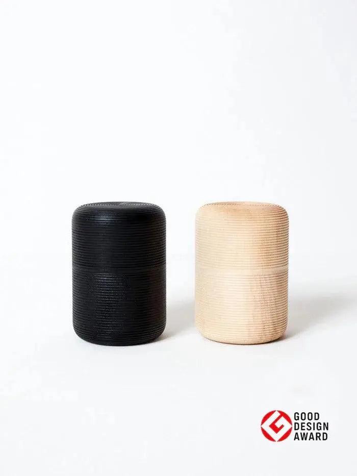 Karmi Tea Canister –Tawara–Handcraft Wooden Airtight Storage